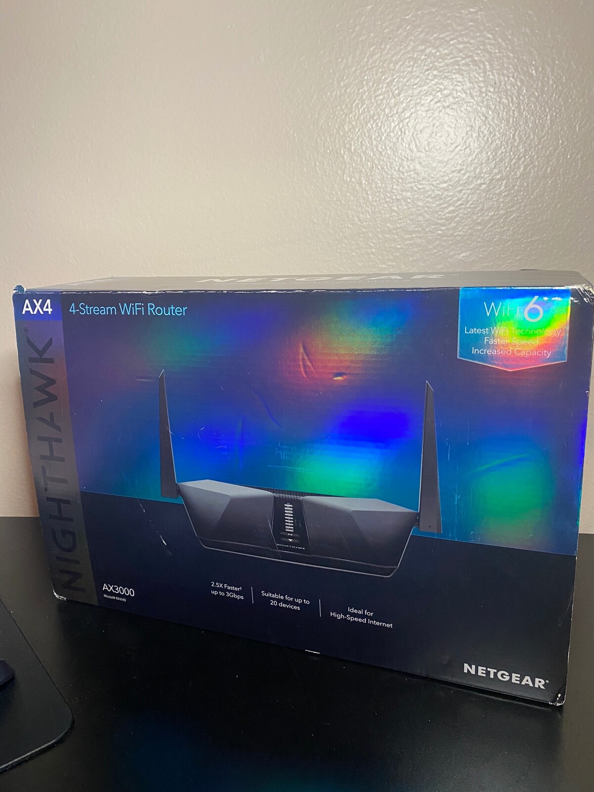 NETGEAR AX3000 MODEL RAX40 AX4 4-STREAM WIFI ROUTER 606449139747| eBay