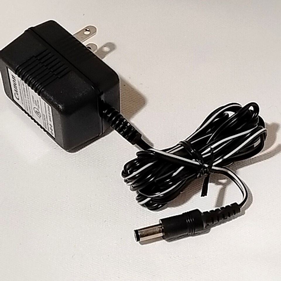 Canon AC-36011 AC 120V Adapter D6240 Output DC 6.3V 240 mA Palm Printer ...