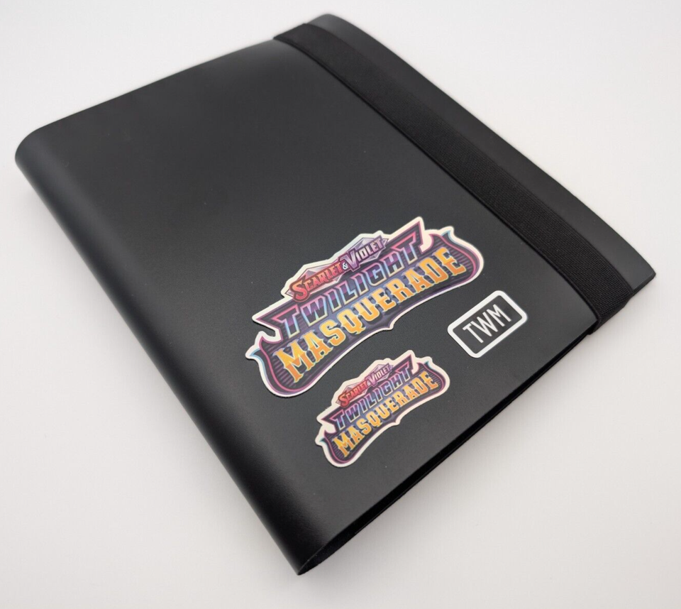 Pokemon Binder Stickers - All Scarlet & Violet - Inc Set Symbol - You ...