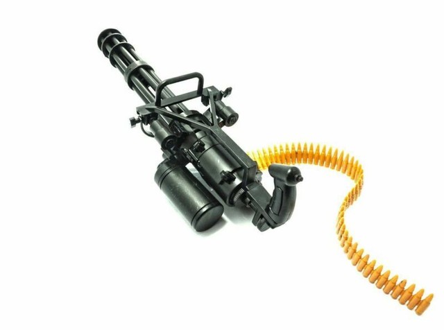 1/6 Scale M134 Gatling Machine Gun Terminator Army Weapon Figures ...
