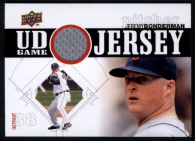 2010 Upper Deck Jeremy Bonderman #UDGJ-JB | eBay