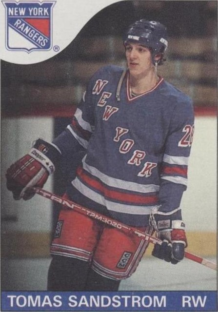 1985-86 Topps - #123 Tomas Sandstrom (RC) for sale online | eBay
