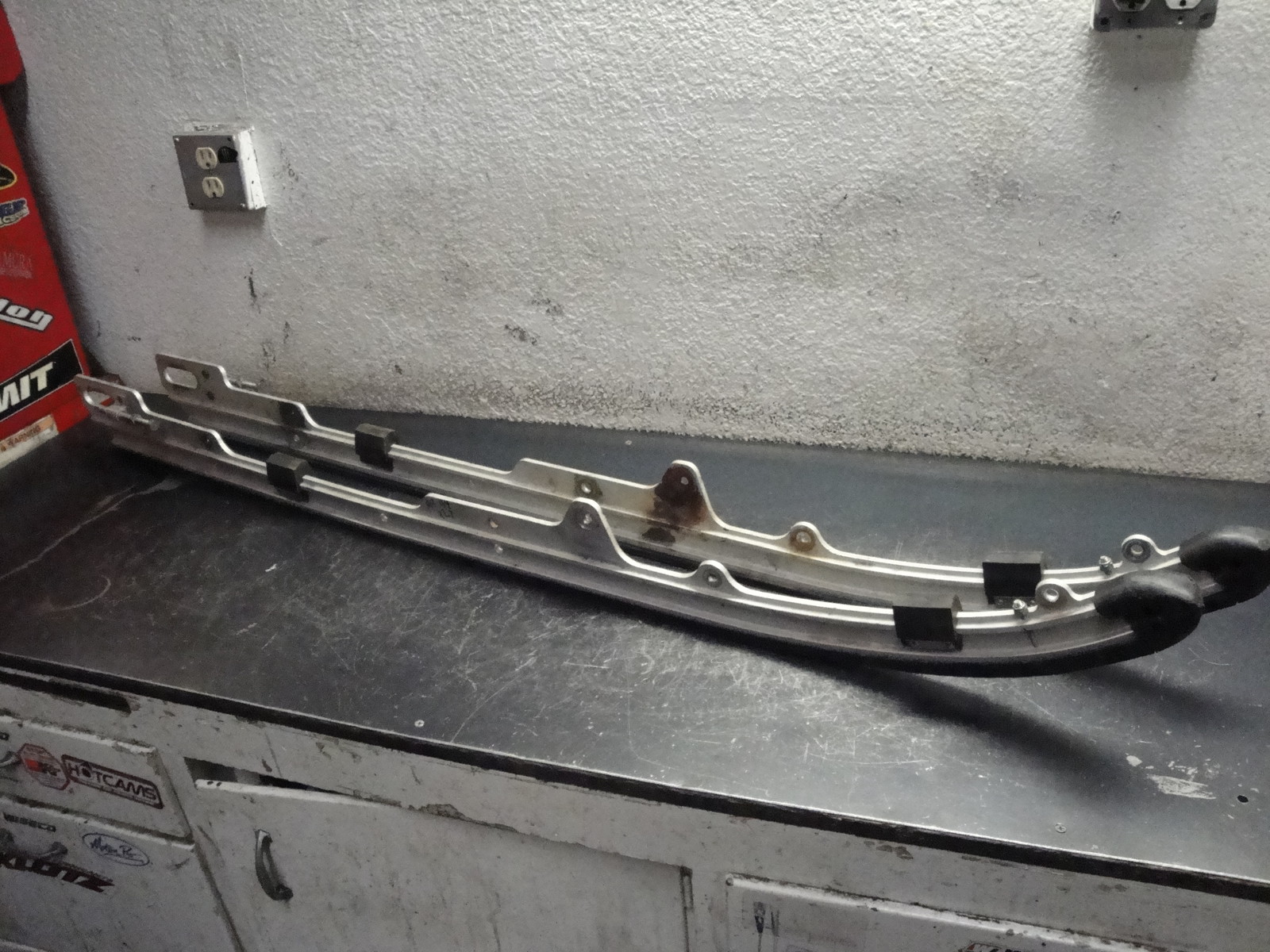 1997 97 POLARIS XLT 600 SNOWMOBILE RAILS RAIL RUNNERS RUNNER SUSPENSION ...