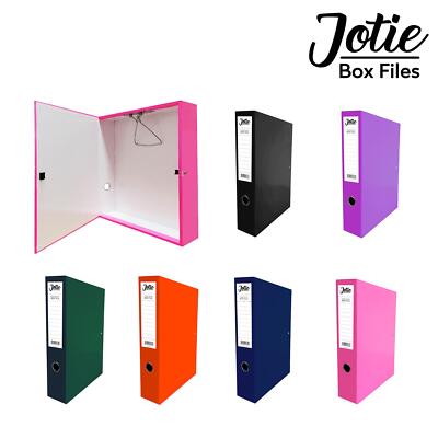 Foolscap Box File Improved Lid Catch 75mm Spine A4 Paperwork Document ...