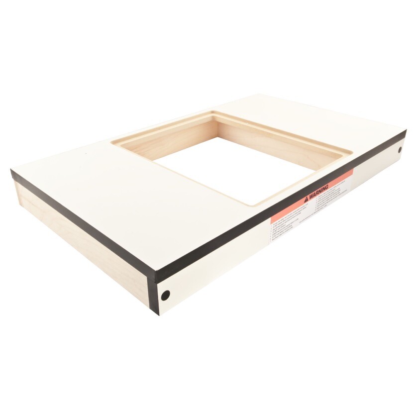 JET 708324R Wood Extension Table 27-in X 16-in Router Cutout Xacta for ...