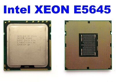 CPU Intel Xeon E5645 SLBWZ 2.4GHz Six Core LGA-1366 12 MB Server ...