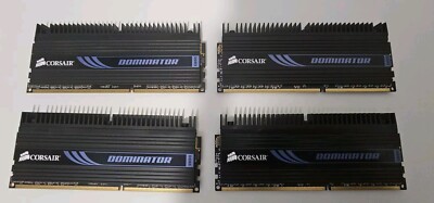Corsair Dominator 8GB Ram (2GB x 4 Sticks) 1600 MHz DD3. | eBay UK