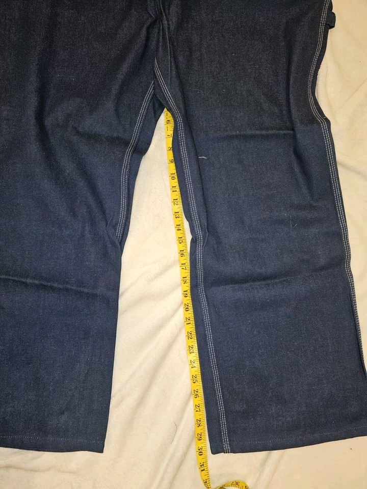 NEW NWT Vintage Big Smith Authentic Basic Fit Dungaree Jeans 50x30 | eBay