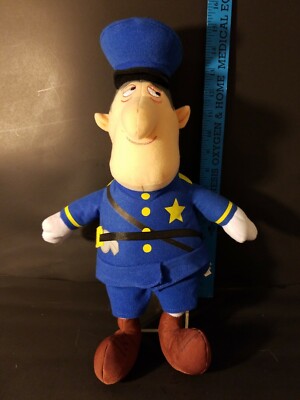 POLICE OFFICER COP FROSTY THE SNOWMAN 14" STUFFED ANIMAL TOY FACTORY ...