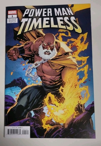 POWER MAN: TIMELESS #1 04/2025 NM-/VF+ KEN LASHLEY BHM VARIANT MARVEL ...