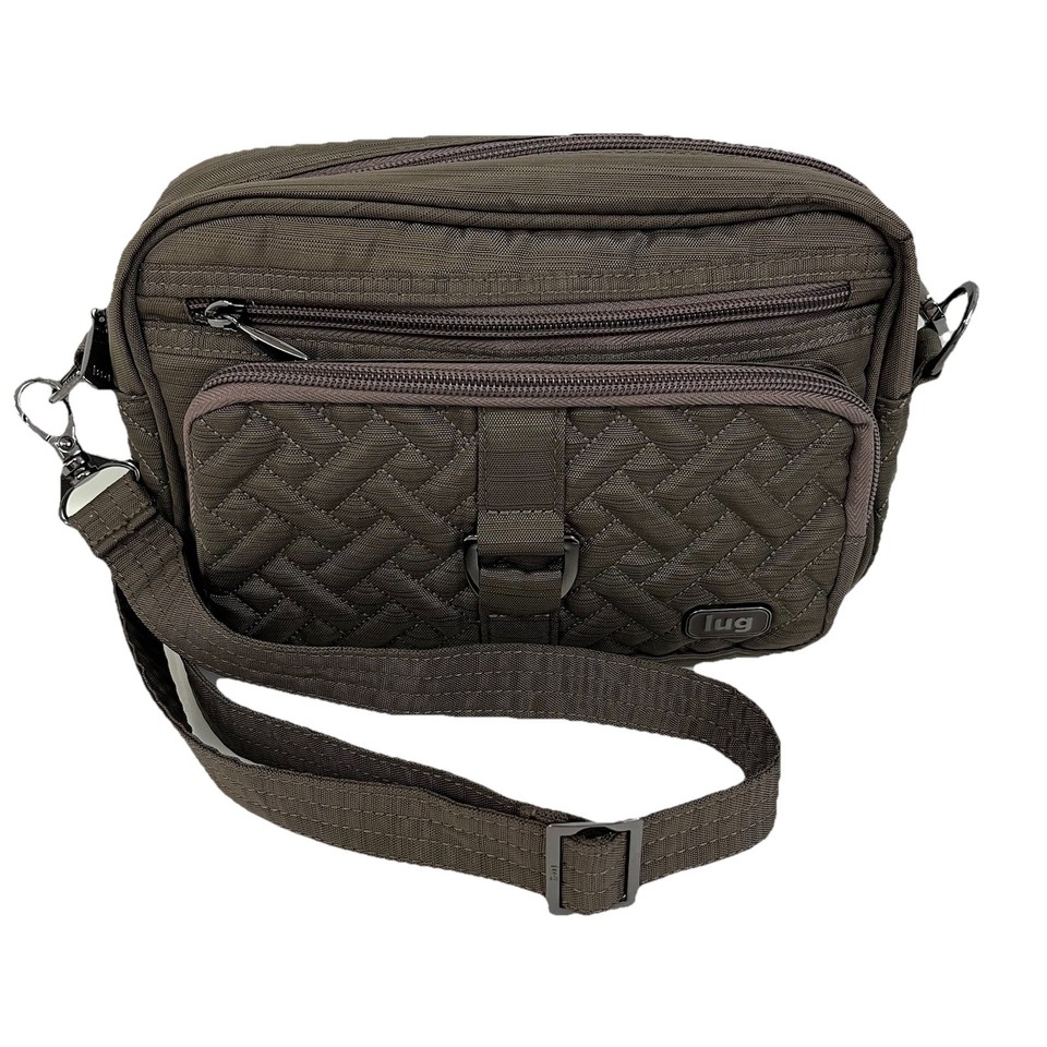 Lug Carousel Mini Convertible Crossbody Belt Bag Travel Walnut Taupe ...