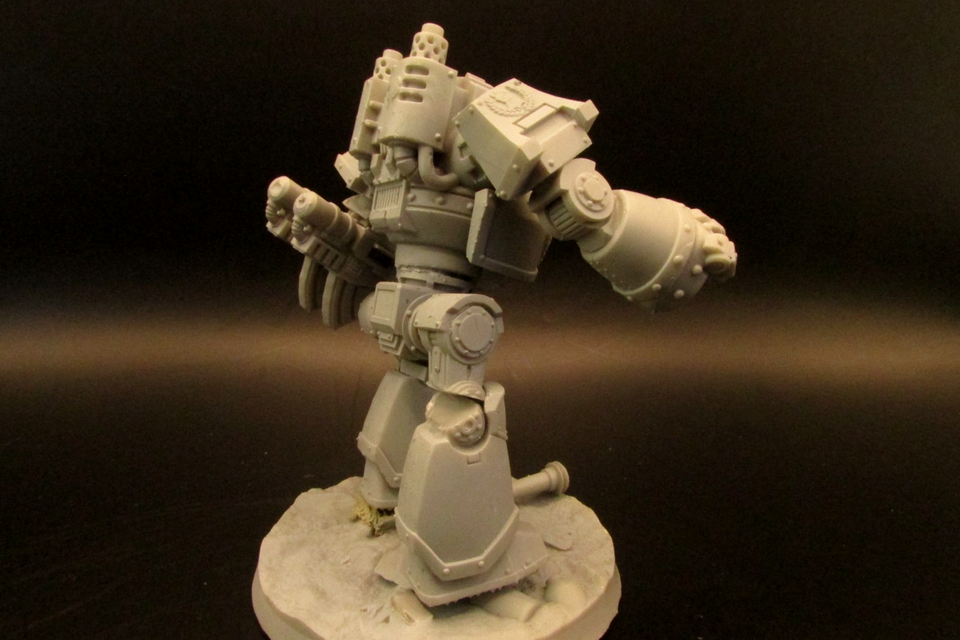 OOP Citadel / Warhammer 40k Imperial Fists Space Marine Contemptor ...