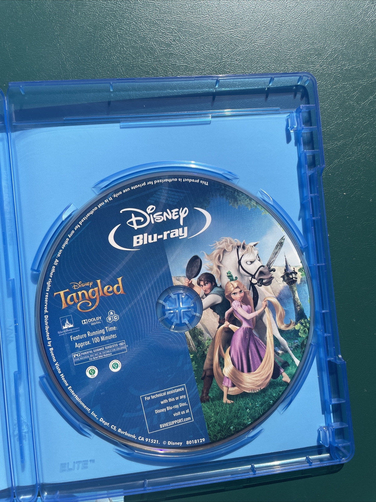 Tangled (Blu-ray + DVD, 2011, 2-Disc Set w Slipcover) Walt Disney ...