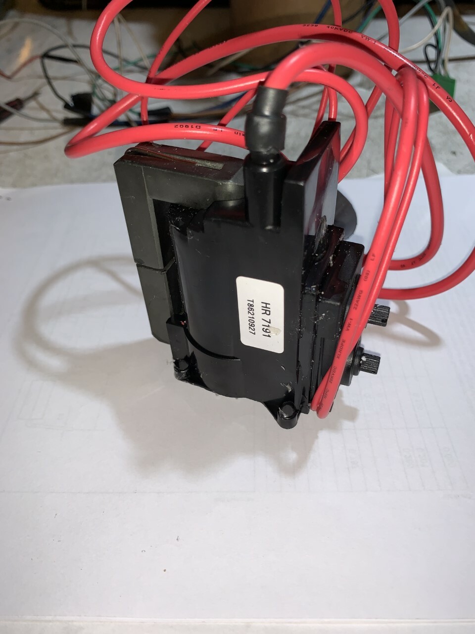 Transformador EHT Flyback Compatible con HR 7191 PAR HANTAREX POLO | eBay