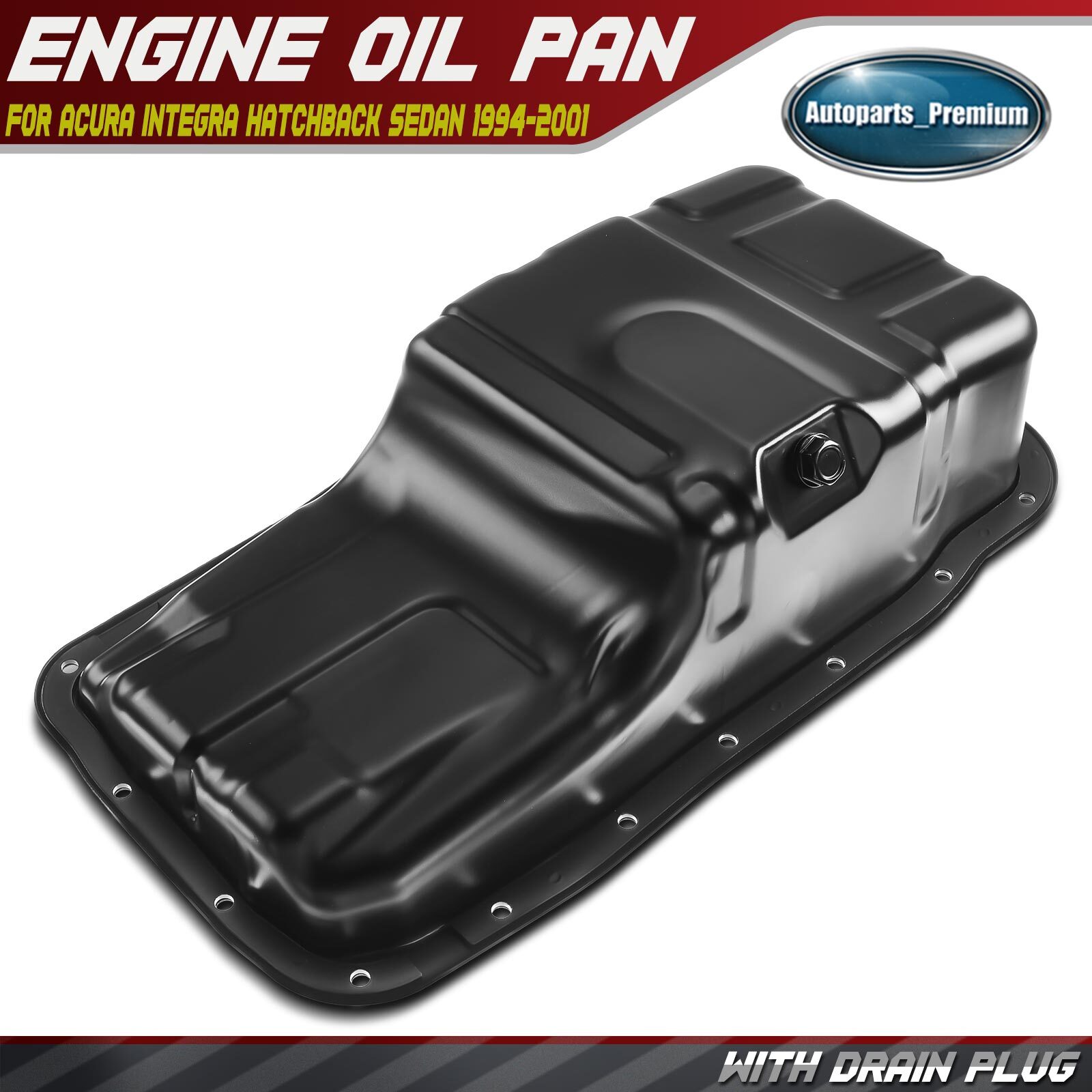 Engine Oil Pan for Acura Integra Hatchback Sedan l4 1.8L 1994-2001 ...