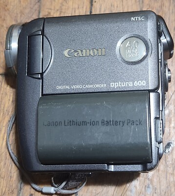 Canon Optura 600 Camera Camcorder | eBay