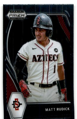 2021 Panini Prizm Draft Picks Matt Rudick San Diego State Aztecs #216 ...