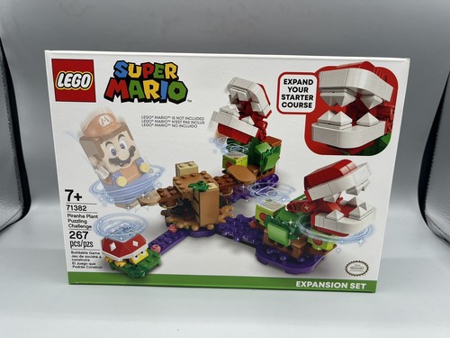 LEGO 71382 Super Mario Piranha Plant Puzzling Challenge Expansion Set ...