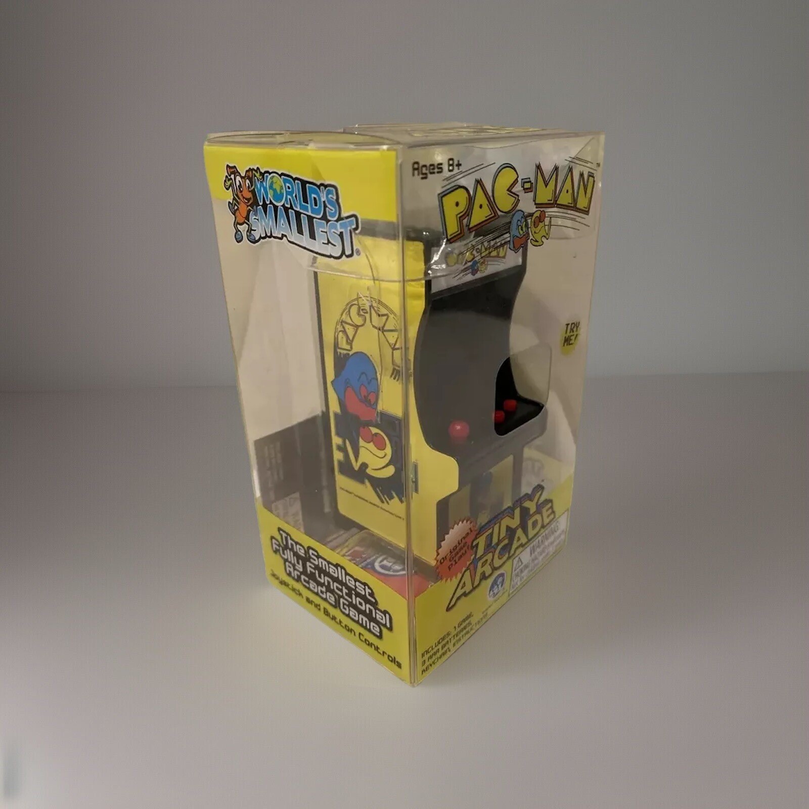 NEW Namco Tiny Arcade PAC-MAN Mini Arcade Game Worlds Smallest 2017