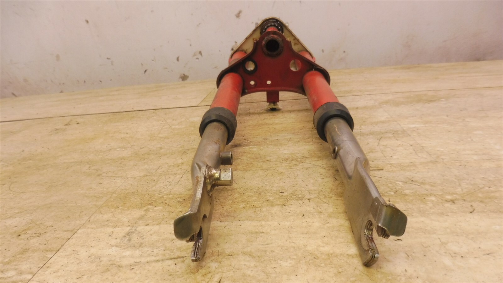 1978 Honda PA50 Hobbit H1056-3) front forks suspension triple tree ...