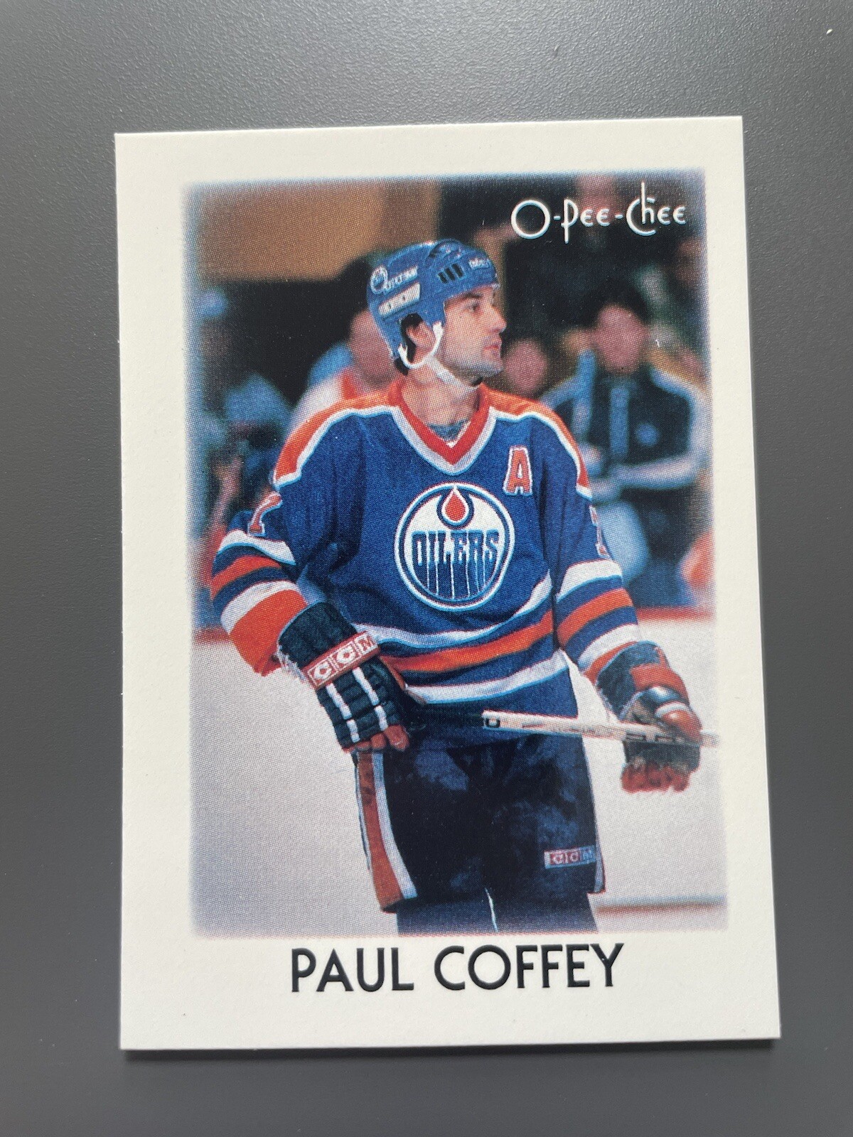 1987-88 O-Pee-Chee Leaders Mini Paul Coffey #8 HOF | eBay