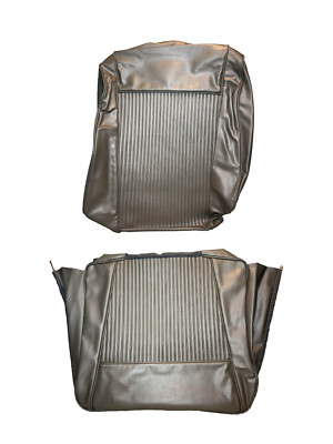 61 Corvette FAWN BIEGE VINYL SEAT COVERS HALF A SET Al Knoch | eBay