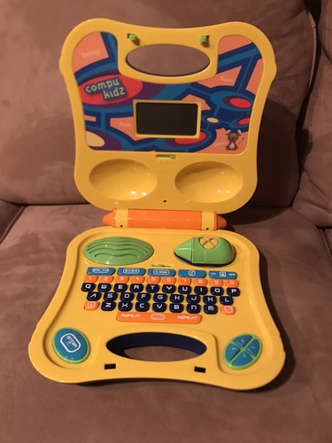 Compu Kidz Laptop Learning System Spelling Math Music Games English ...