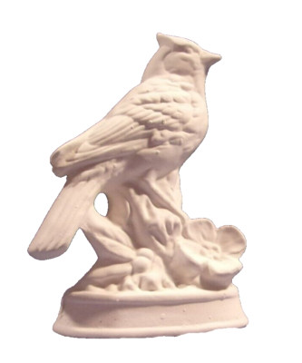 ++=Bisque L*021-15.161 Ceramic Ready to Paint CARDINAL Pie Bird | eBay