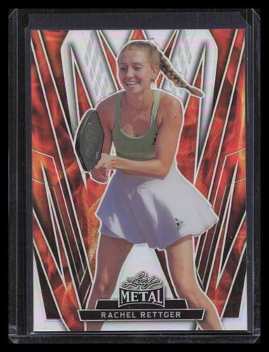 2024 Leaf Metal Pickleball Fire #/30 Rachel Rettger | eBay
