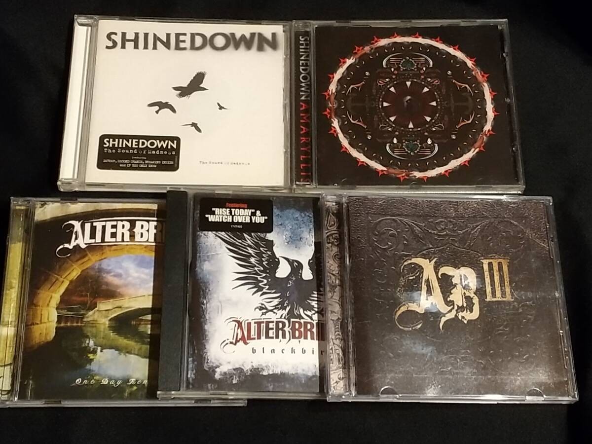 Import CD 5 discs Alter Bridge Shinedown Alter Bridge Shinedown | eBay