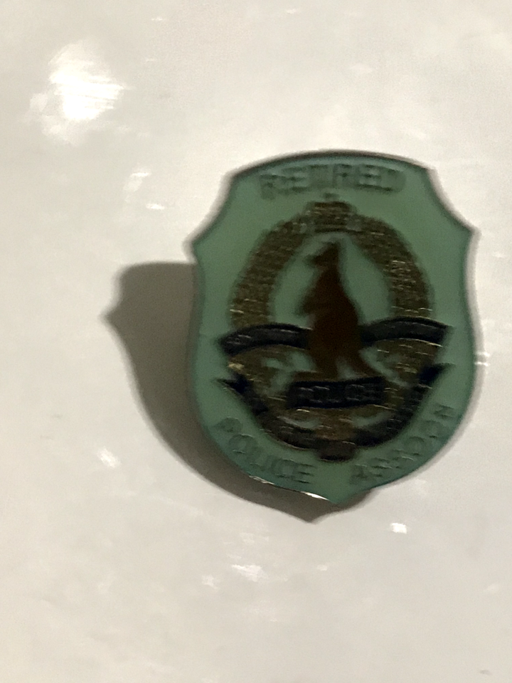 VINTAGE NT POLICE FORCE RETIRED POLICE ASSOCIATION BADGE NORTHERN ...