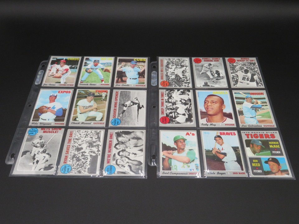1970 Topps Baseball COMPLETE SET (#1-720) Ryan Munson Aaron Mays Rose ...