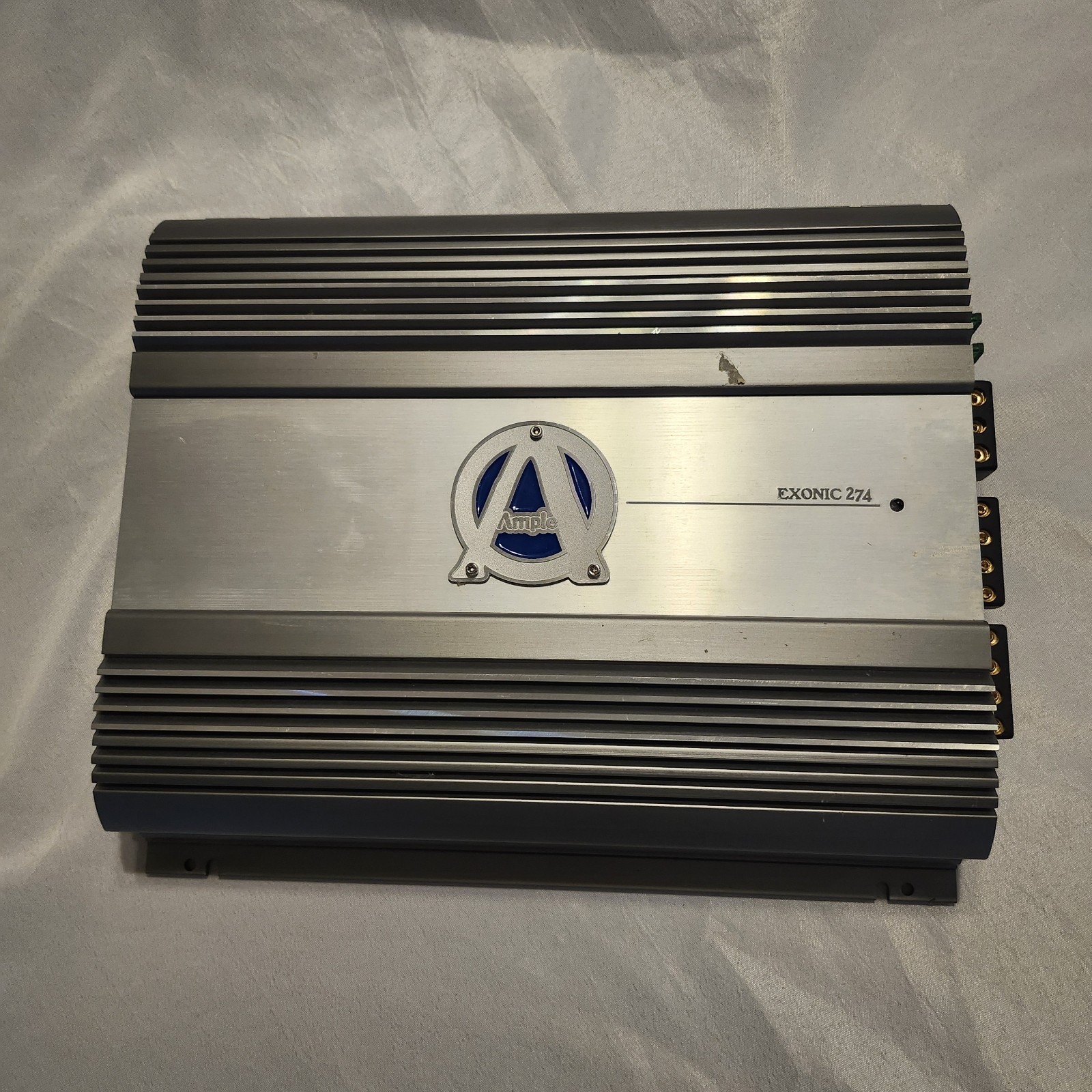 Ample Audio Exonic 274 Amp 4-Channel Car Audio Amplifier TESTED Old ...