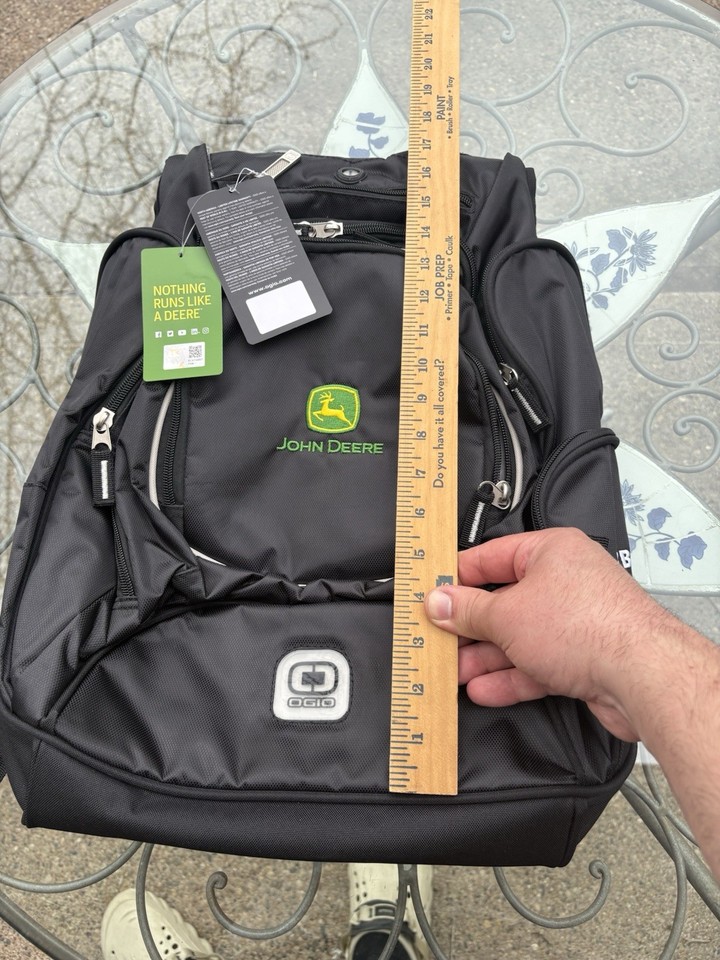NWT JOHN DEERE Ogio Bounty Hunter Backpack Black Ruch 20 Laptop New | eBay