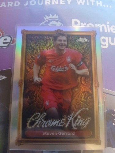 Topps Premier League 2026 Steven Gerrard Chrome King | eBay UK