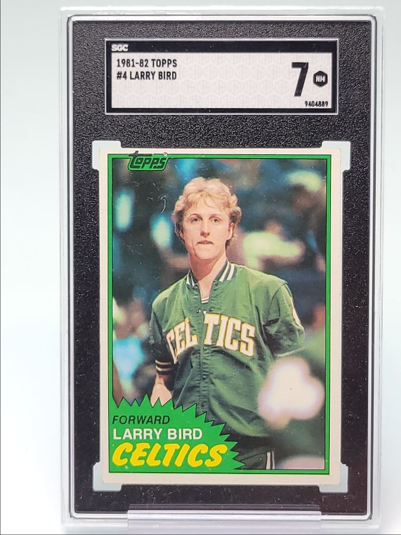 33 Legendary Larry Bird cards