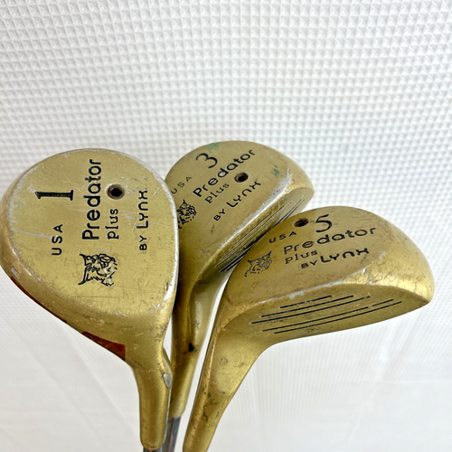 Lynx Predator Plus Golf/Brown 1, 3, 5 Wood Set Men Golf Clubs 41-43 ...