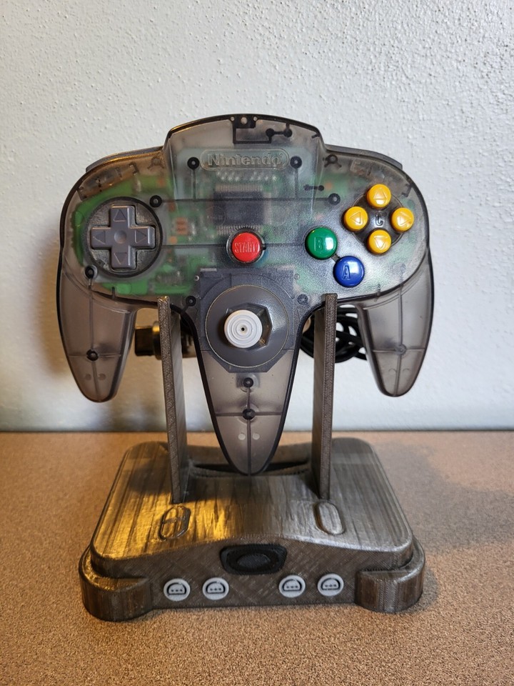 Nintendo 64 Controller Stand / N64 Display Stand, Great for Collectors ...