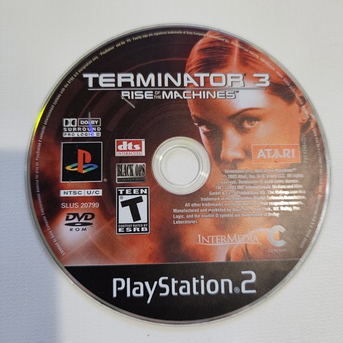 TERMINATOR 3 RISE OF THE MACHINES (PlayStation 2) PS2 GAME DISC ONLY ...