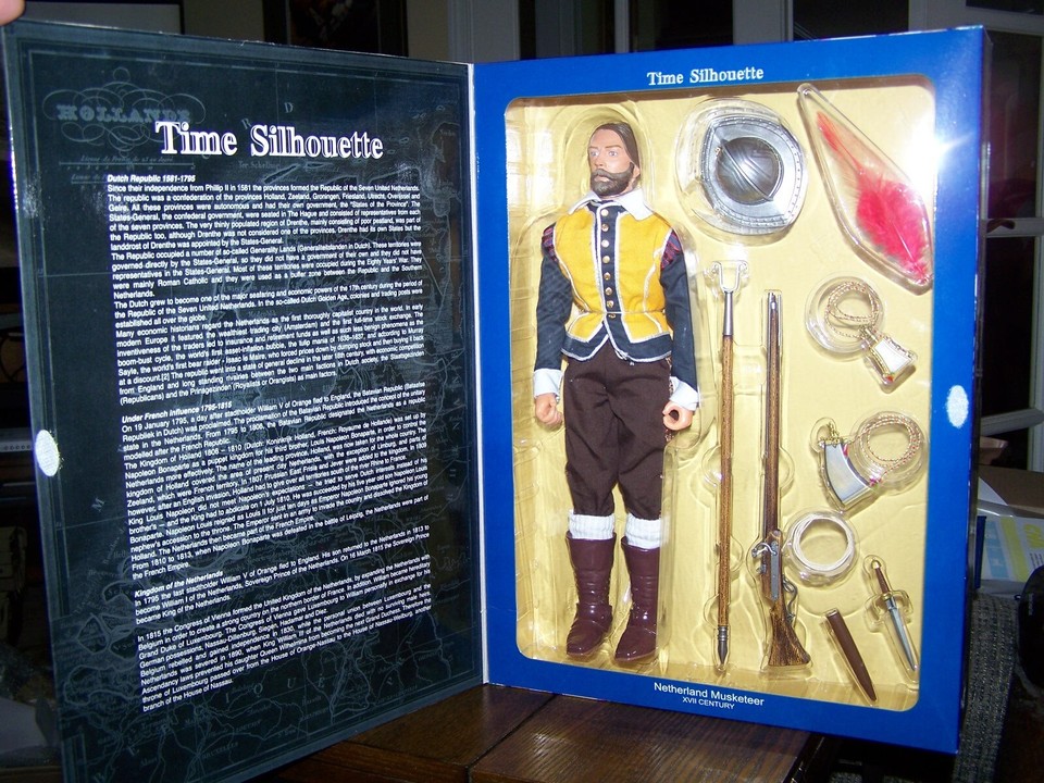 IGNITE Netherlands Musketeer XVII Century Time Silhouette 1:6 1/6 RARE ...