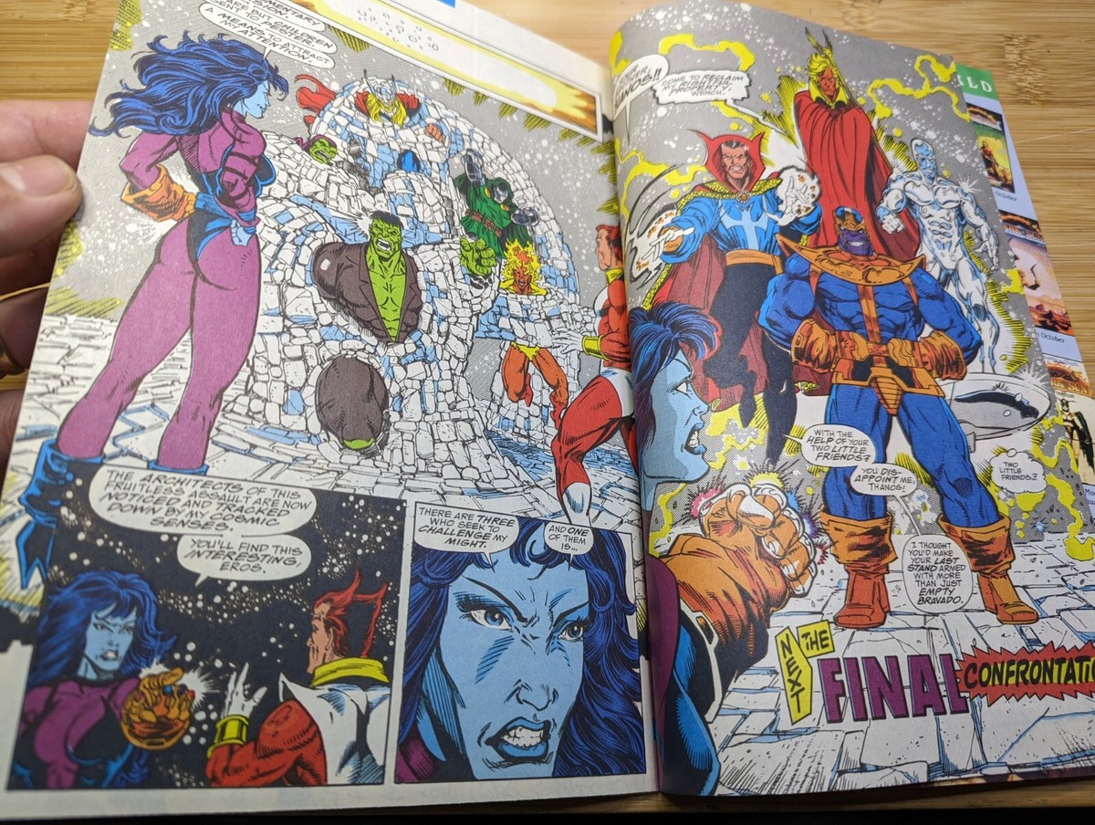 Thanos Infinity Gauntlet Vs Galactus