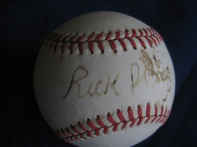 Baseball signed by Rick Wise | eBay