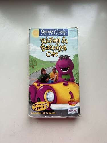 Barney & Friends Riding in Barney’s Car VHS Tape 1995 The Lyons Group ...