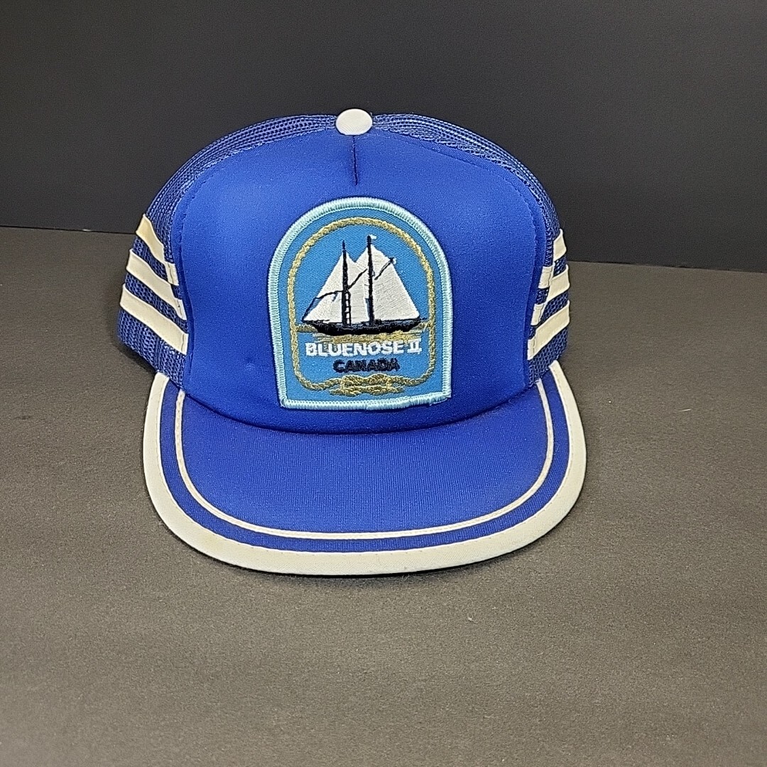 BLUENOSE II Schooner Sailing Ship Vintage Snapback Tr… - Gem