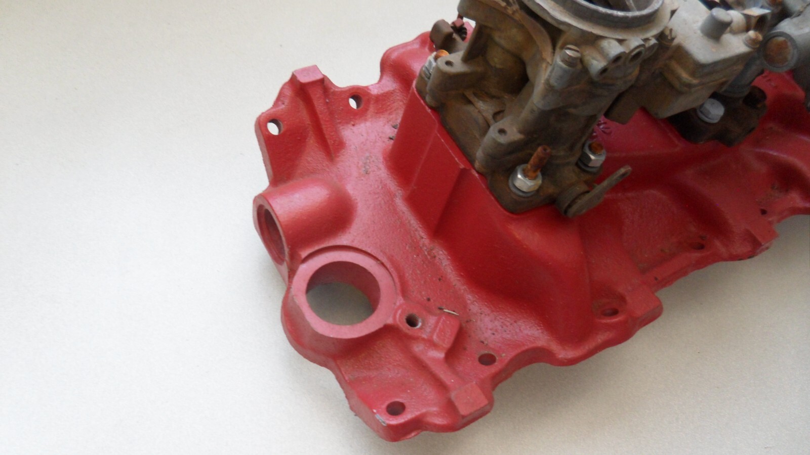 1958-1961 Chevy 348 Tri Power Intake Manifold 3x2 Rochester Carbs Hot ...