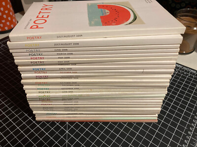 POETRY Magazine Lot: 2004-2009 (28 magazines) | eBay