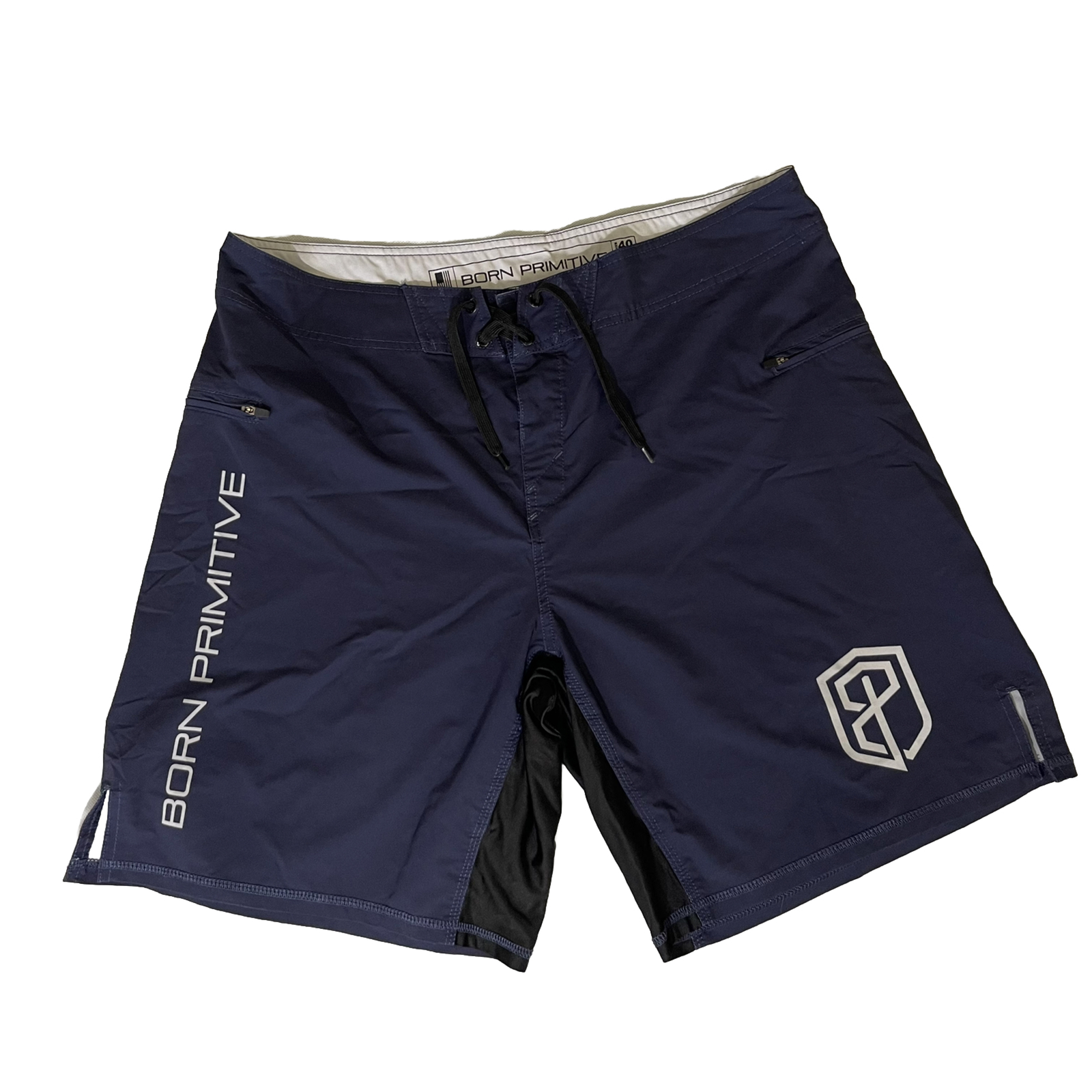 Born Primitive Shorts Sz 40 Mens Blue Athletic Stretch Pockets Crossfit ...