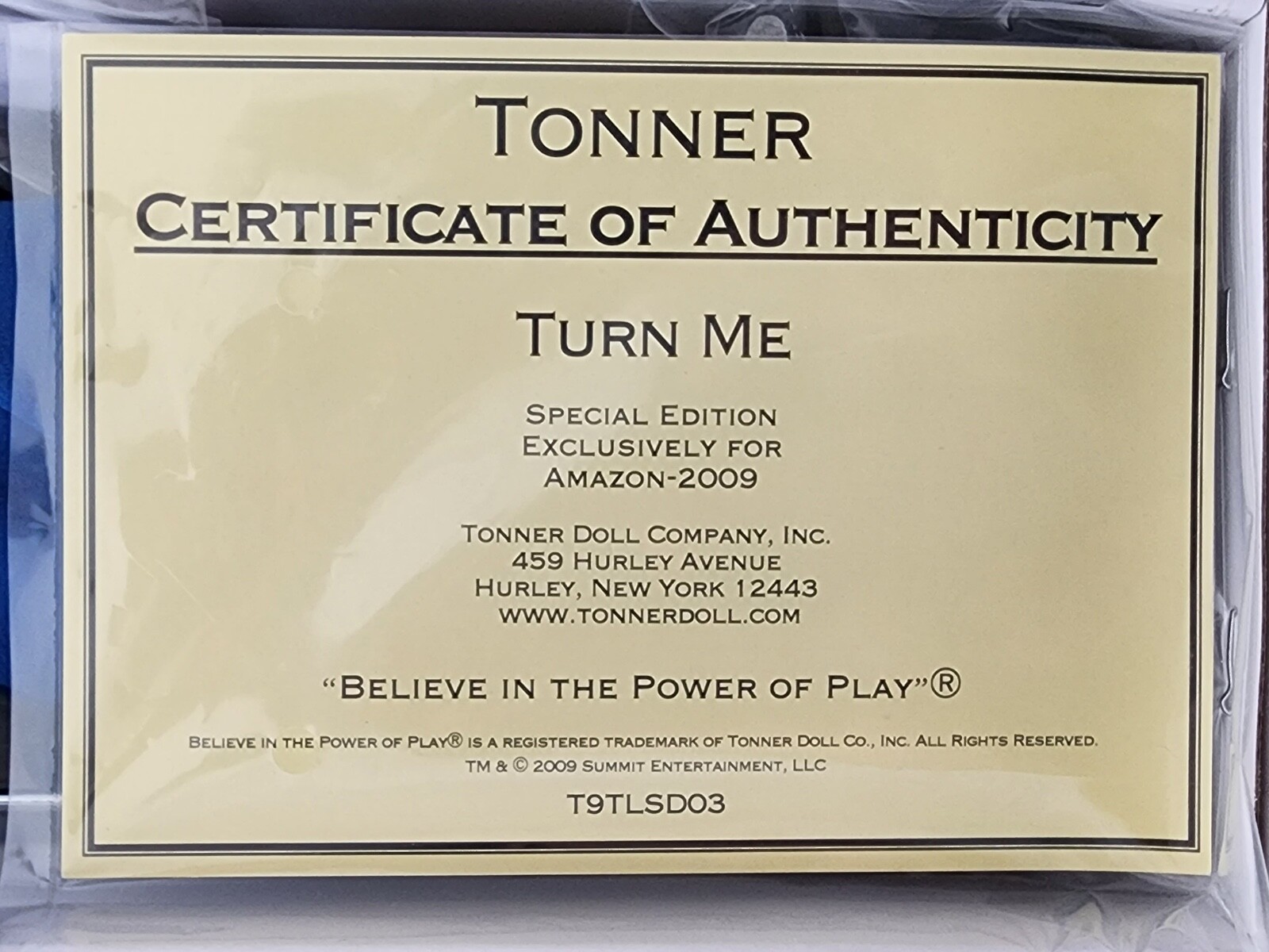 Tonner "Turn Me" Bella Swan from Twilight 15" NRFB | eBay