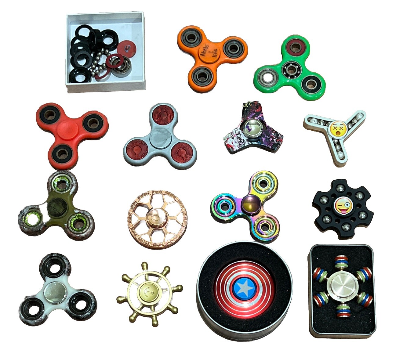 Fidget spinner collection assorted | eBay
