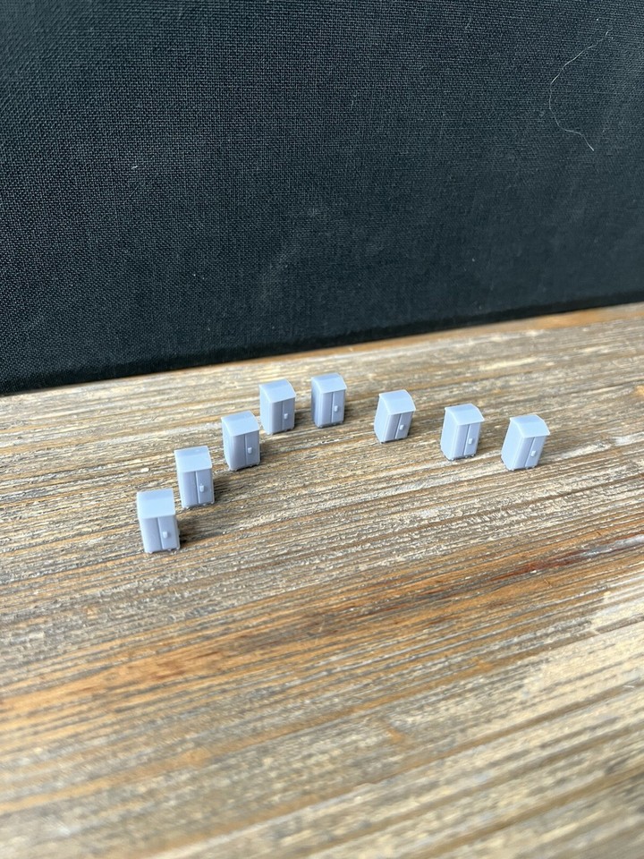 N SCALE 1:160 RAILROAD TRACKSIDE ELECTRICAL BOX (8pk) | eBay